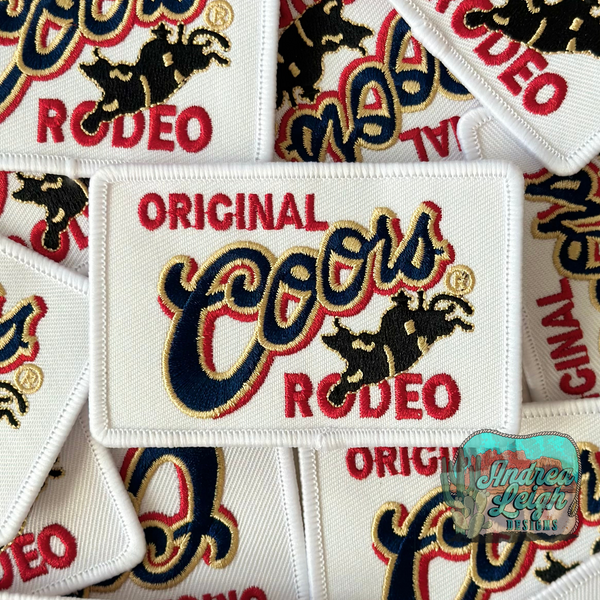 Coors Rodeo Embroidered Patch – Andrea Leigh Designs